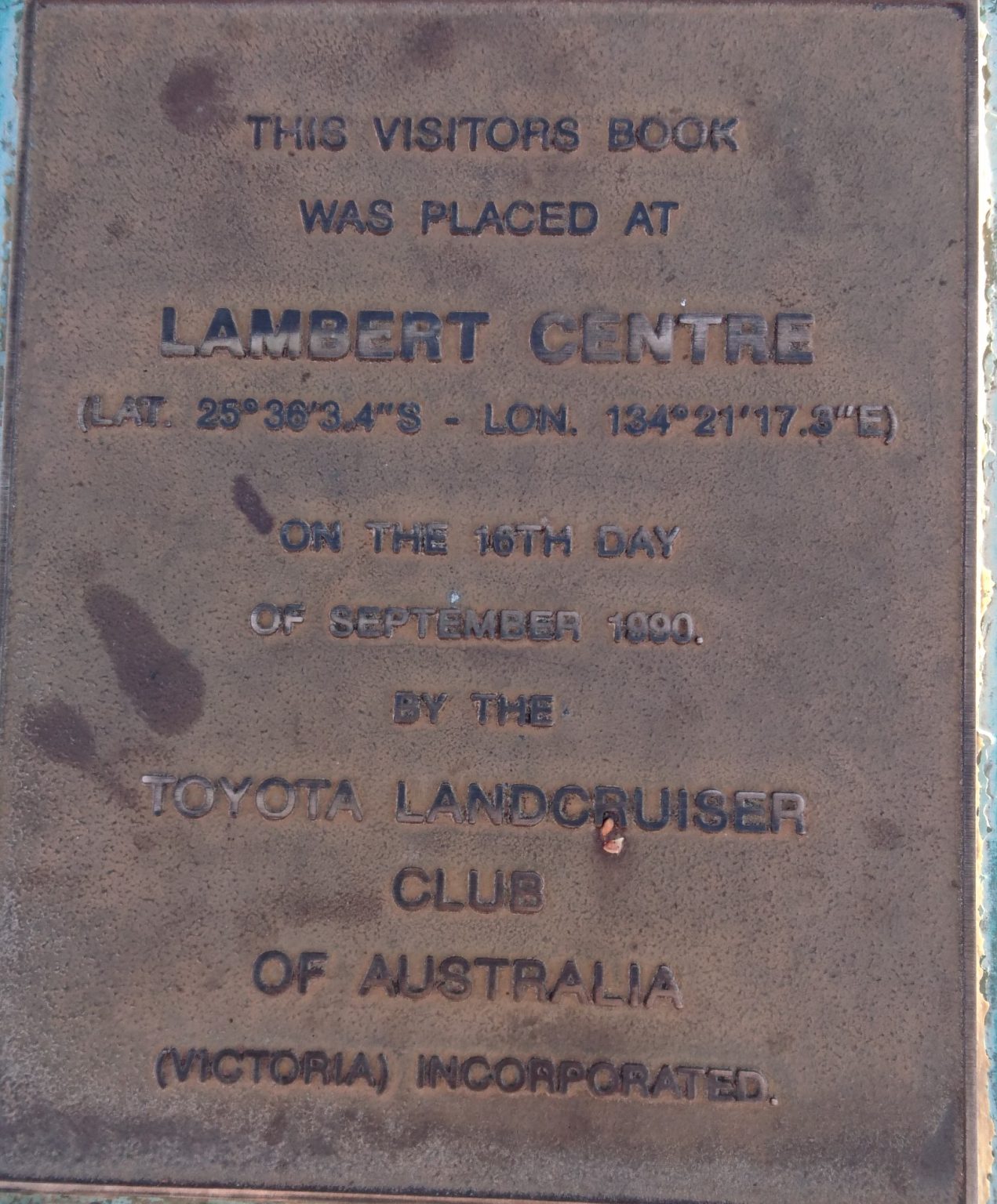 Centres to Australia - Australian Extremes
